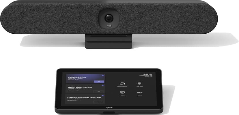 Logitech Rally Bar Huddle Graphite Tap IP Graphite Bundle 991 000479