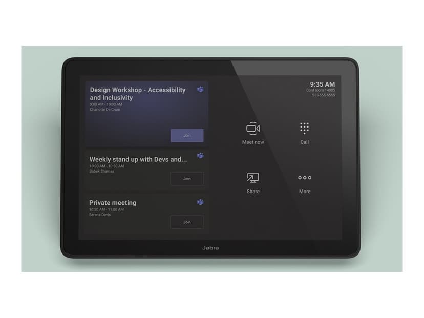 Jabra PanaCast 50 Black UC With Touch Control Panel (8500-231)