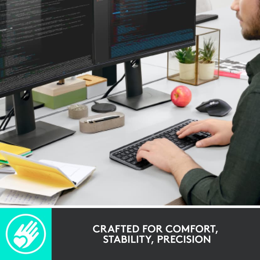 Logitech MX Keys For Business Logi Bolt Trådløs Nordisk (920-010249)