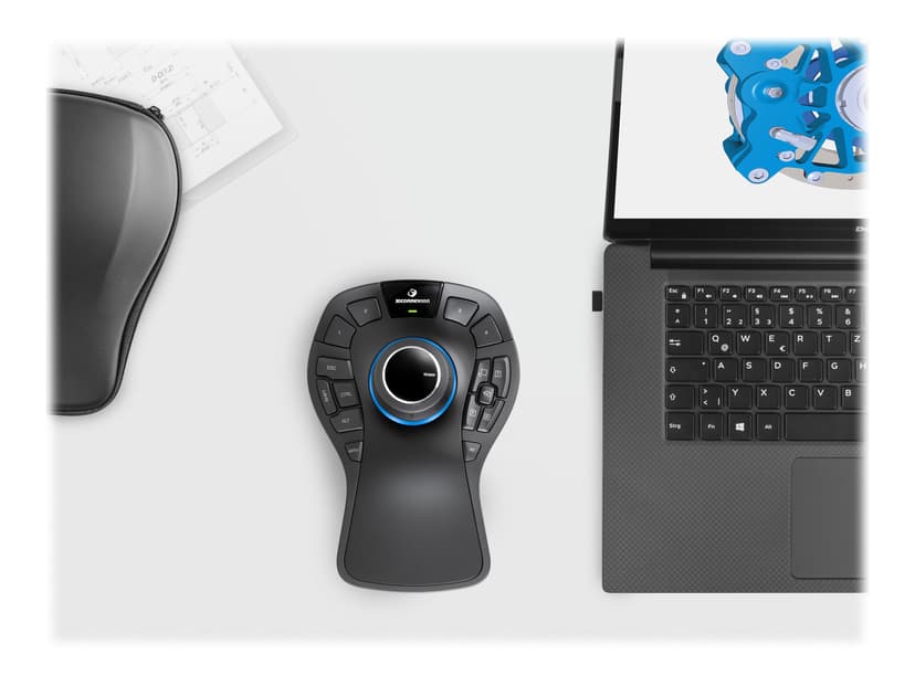 3DConnexion SpaceMouse Pro Wireless – BLUETOOTH hiiri Office 6DoF ...