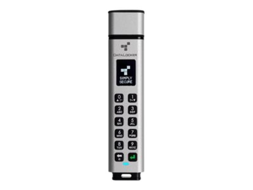 Datalocker Sentry K350 Keypad FIPS 256GB USB Type-A Silver (SK350-256-FE)