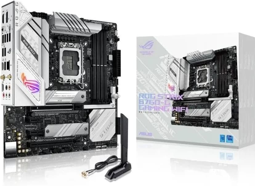 ASUS ROG Strix B760-G Gaming WIFI LGA 1700 Micro-ATX Emolevyt (90MB1EQ0 ...