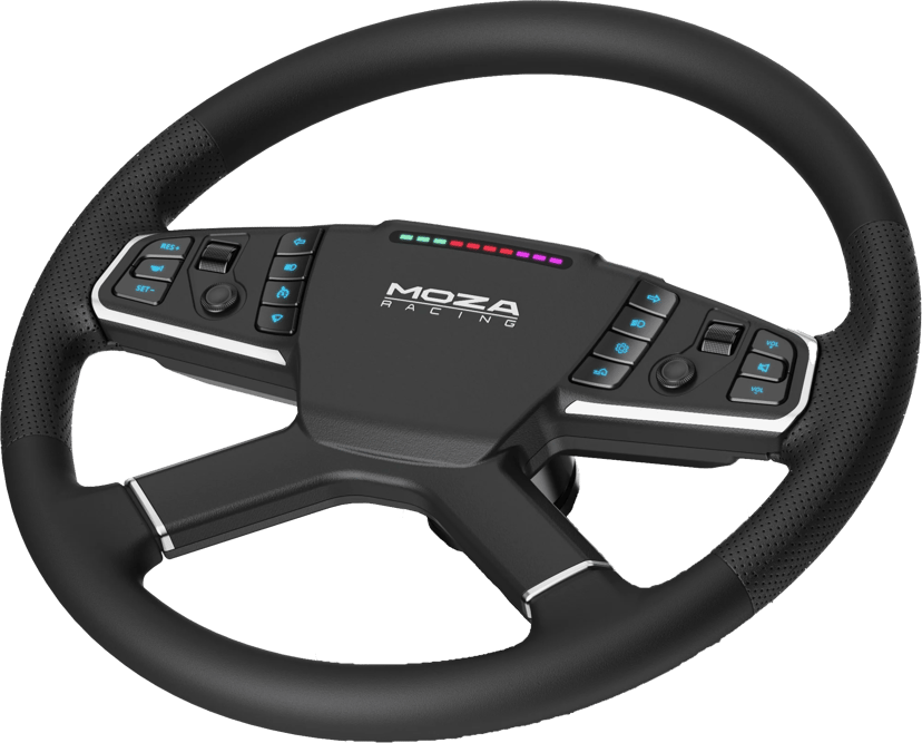 Moza Racing Moza Truck Wheel Musta (RS060) | Dustin.fi