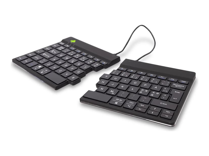 R-Go Tools Split Break Ergonomic Keyboard Nordic Wireless (RGOSBNDWLBL ...