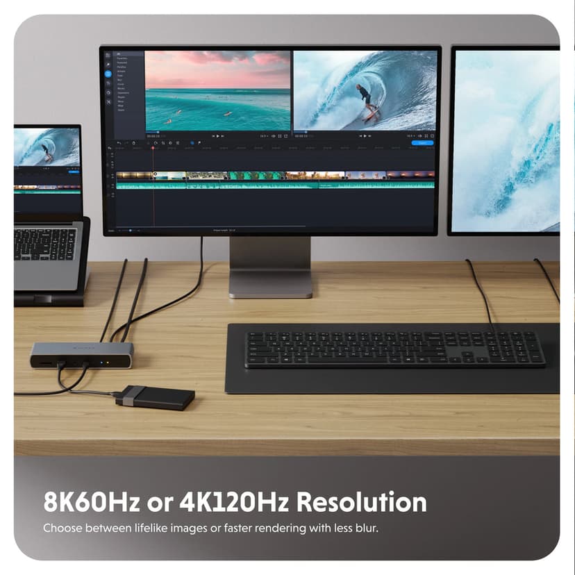 Hyper HyperDrive Thunderbolt 4 Docking Station (HDTB4D-EU)