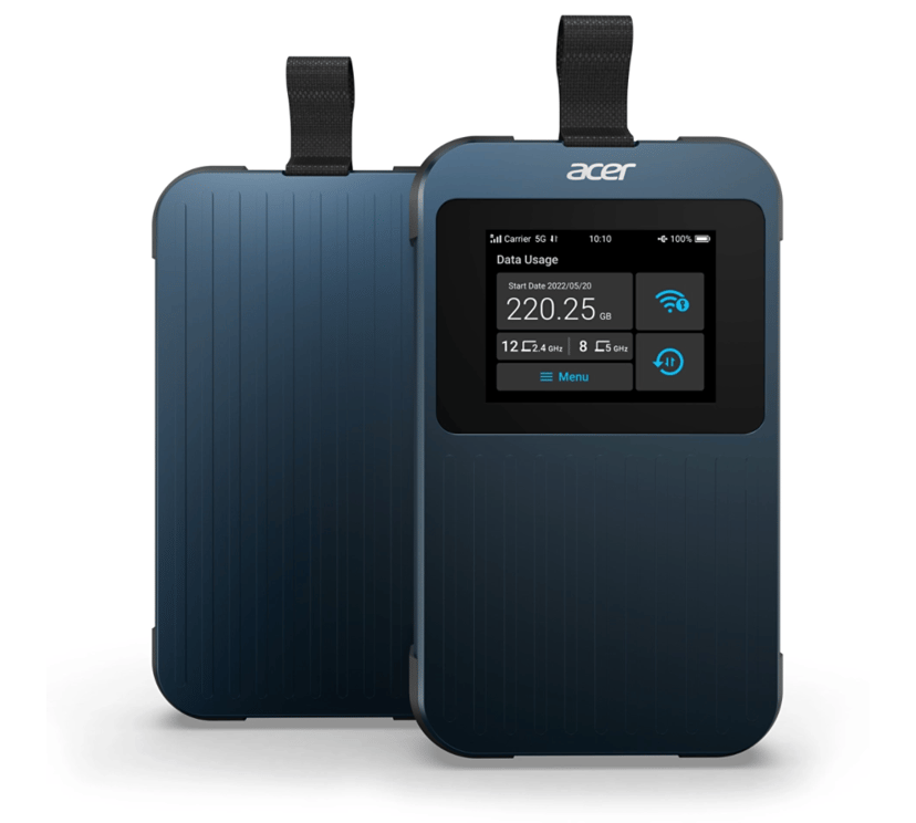 Acer Connect ENDURO M3 5G Mobile Wi-Fi, 1GB international data Mobilnät ...