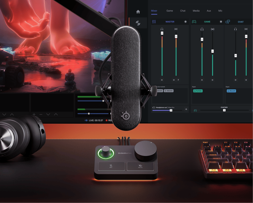Steelseries Alias Pro XLR/USB Microphone (61597)