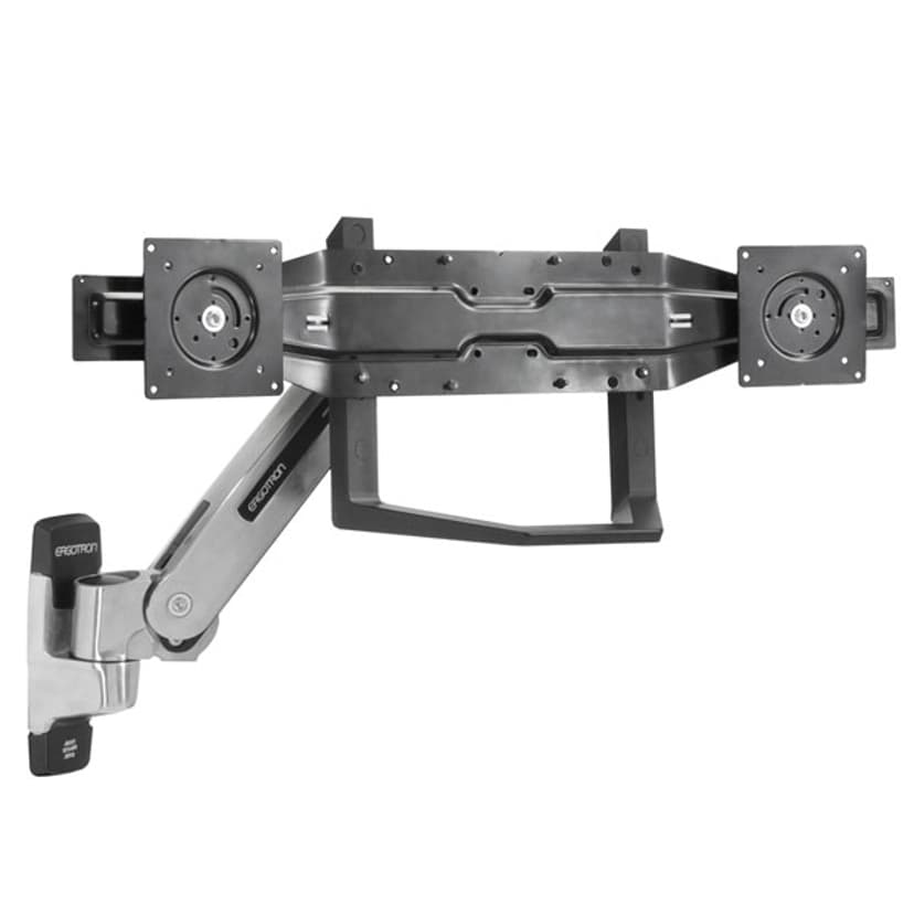 Ergotron Dual Monitor Arm With Pivot Black (97-718-009)
