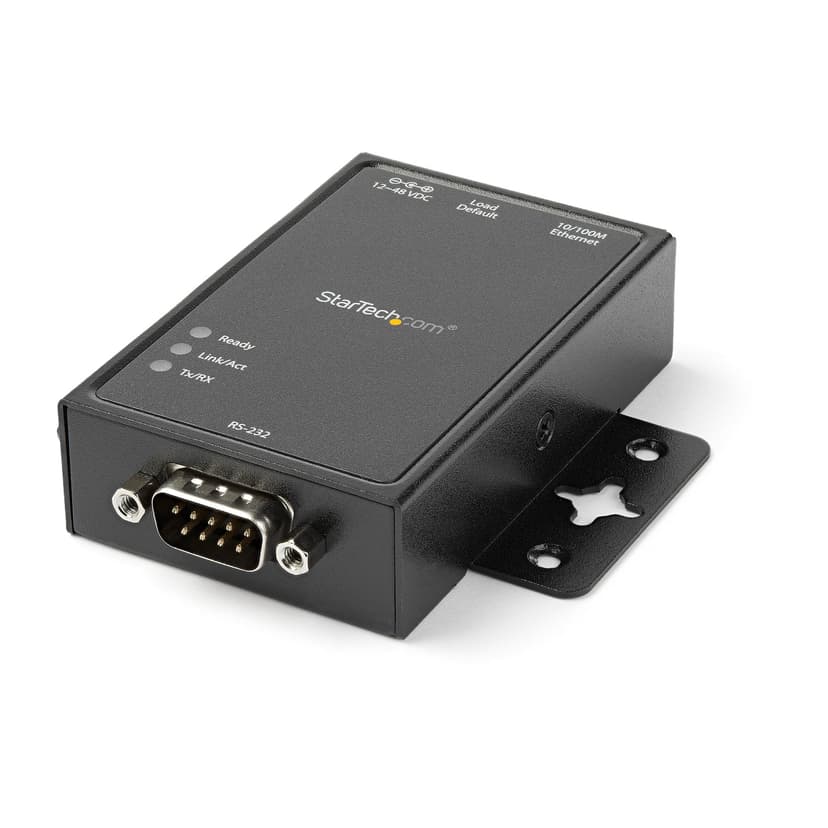 Startech 1 Port RS232 Serial to IP Ethernet Converter / Device Server (NETRS2321P)