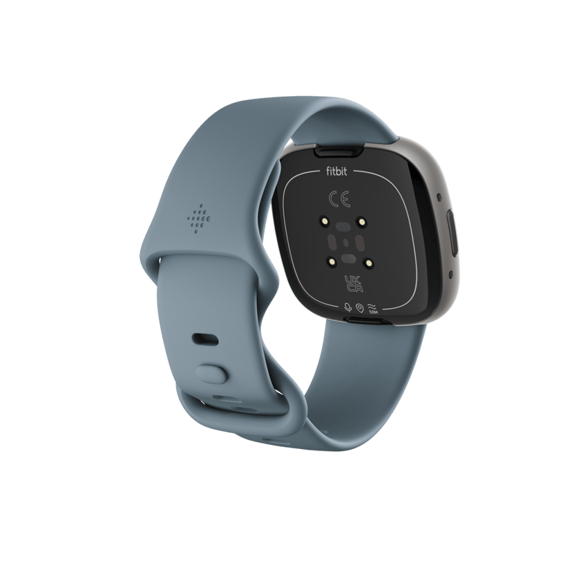 Fitbit Versa 4 Waterfall Blue/Platinum (FB523SRAG)