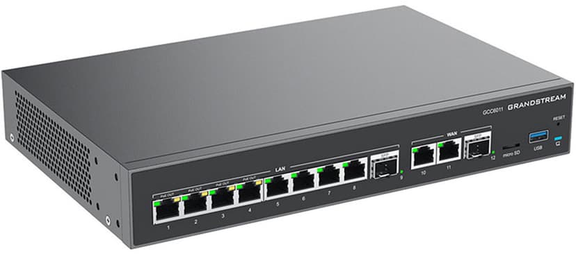 Grandstream Gcc6011 10xGE 2x2.5G SFP VPN Router (GCC6011)
