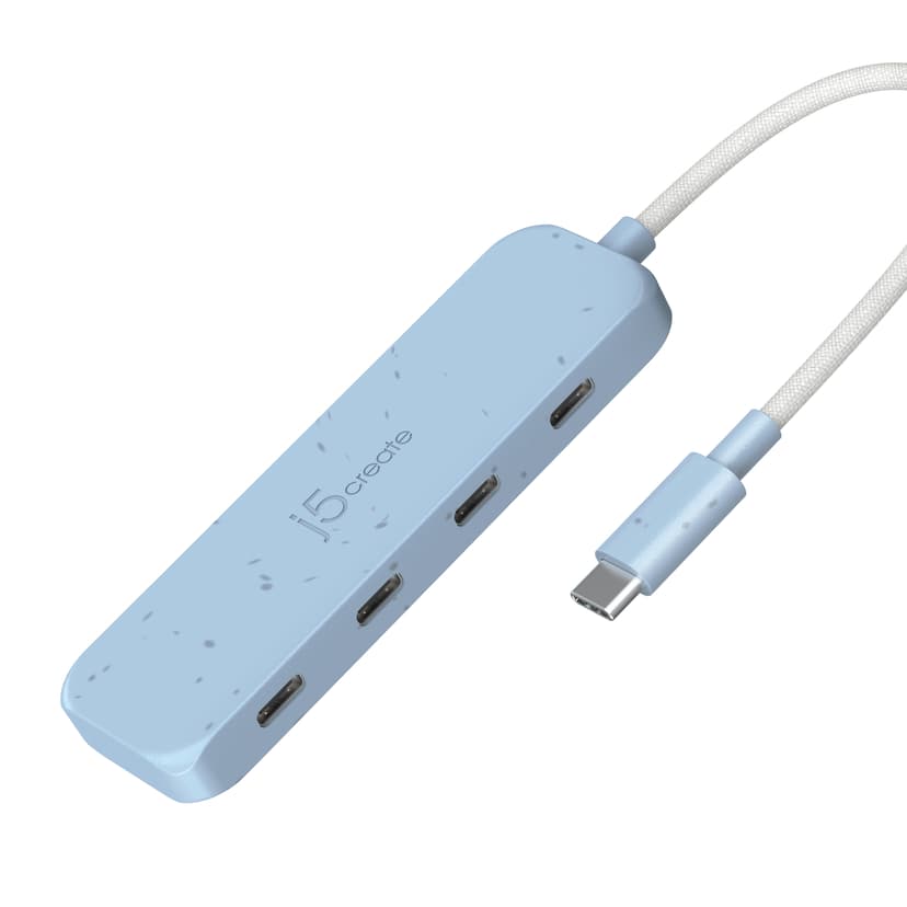 J5 Create Eco-Friendly USB-C to 4-Port Type-C Gen 2 Hub USB 3.2 Gen 1 ...