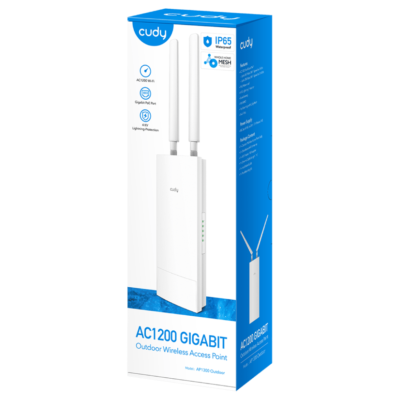 CUDY AP1300 Outdoor PoE Mesh Access Point (AP1300_Outdoor)
