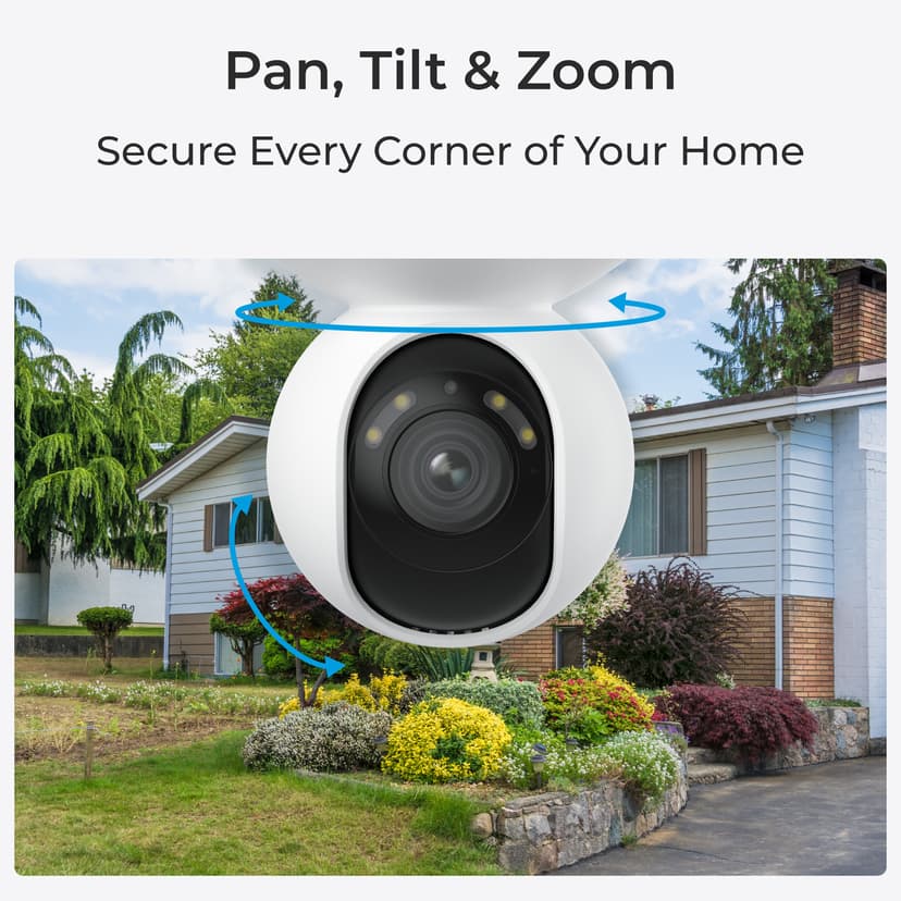 Reolink E Series E560 4K 8MP WiFi 6 Smart PTZ Kamera (E SERIES E560)