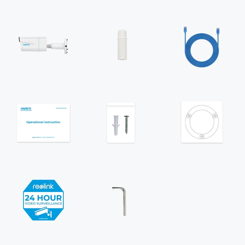 Reolink P430 4K 8MP Smart PoE Bullet Kamera (PC811AB4K01)