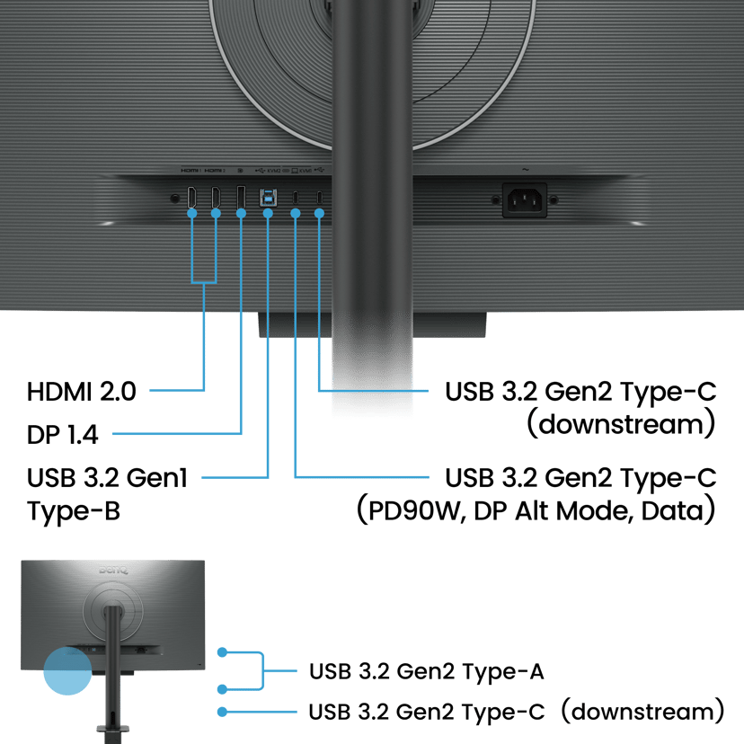BenQ RD320UA 31.5" 3840 x 2160pixels IPS 16:9 60Hz (9H.LMTLA.TBE)