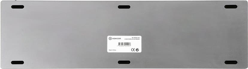 Voxicon 295 Wireless Metal Keyboard Trådløs Nordisk (DK-295WL-BLK)