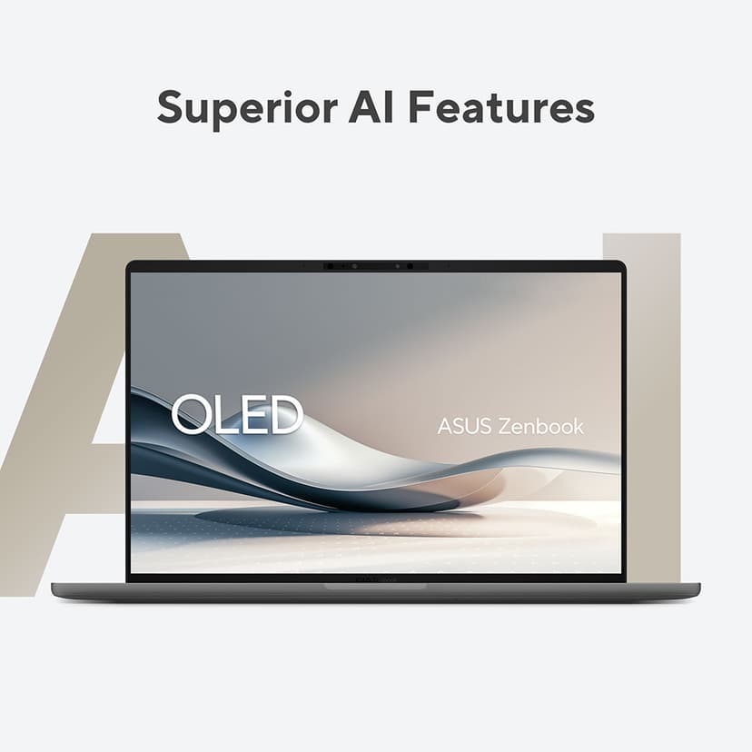 ASUS Zenbook A14 OLED Snapdragon X Plus 16GB 512GB 14" (UX3407QA-PURE1)