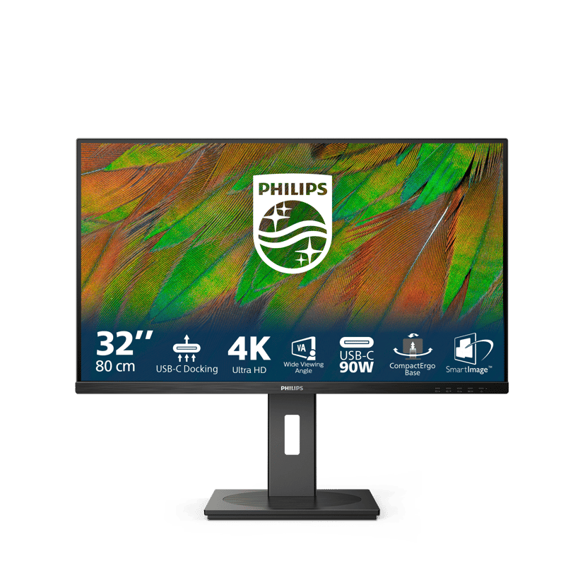 Philips B-Line 32B1U3900 USB-C 31.5" 3840 x 2160pixels VA 16:9 60Hz ...