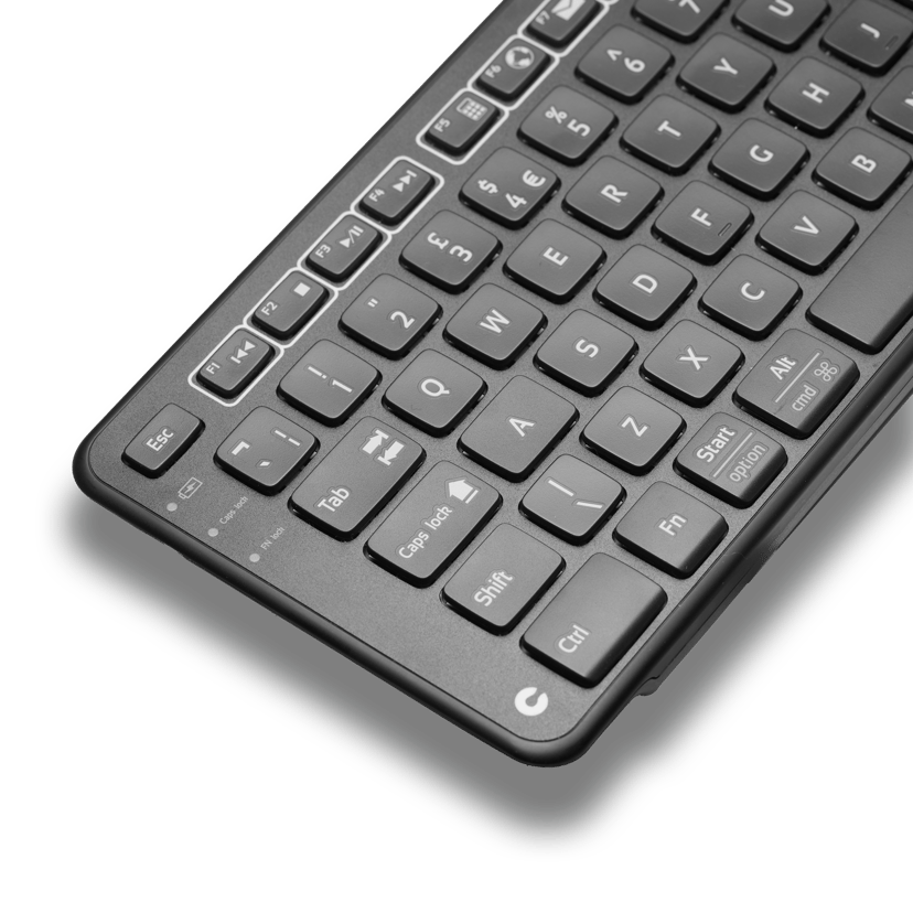 Contour Design Balance Keyboard Black Trådløs Nordisk (102102)