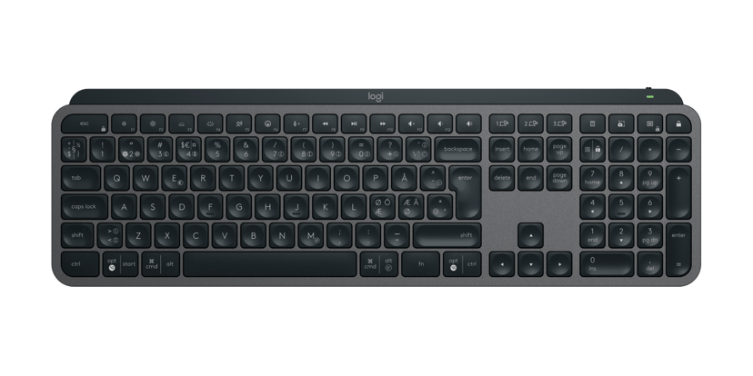 Logitech MX Keys Combo Gen 2 for Business Trådløs Nordisk (920-010931)