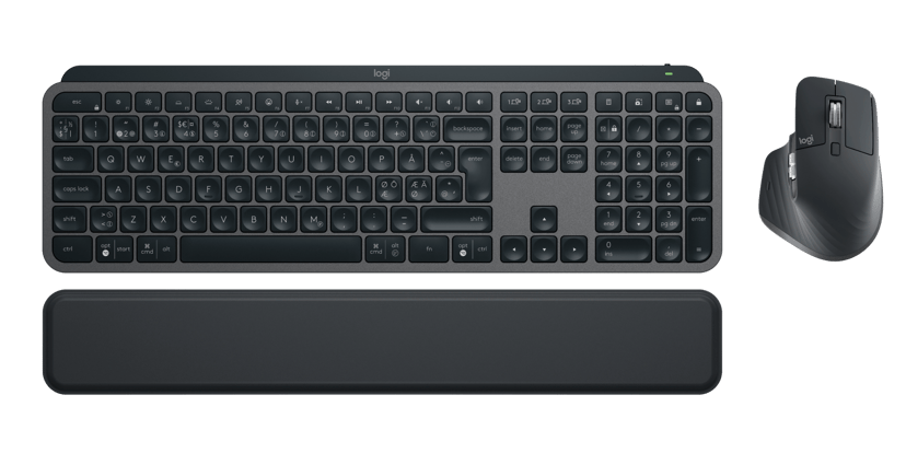 Logitech MX Keys Combo Gen 2 for Business Trådløs Nordisk (920-010931)