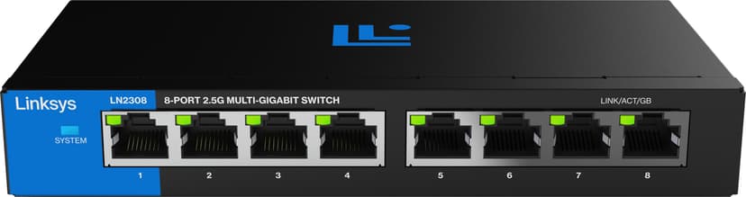 Linksys 8-Port 2.5G Multi-Gig Unmanaged Switch (LN2308-KE)