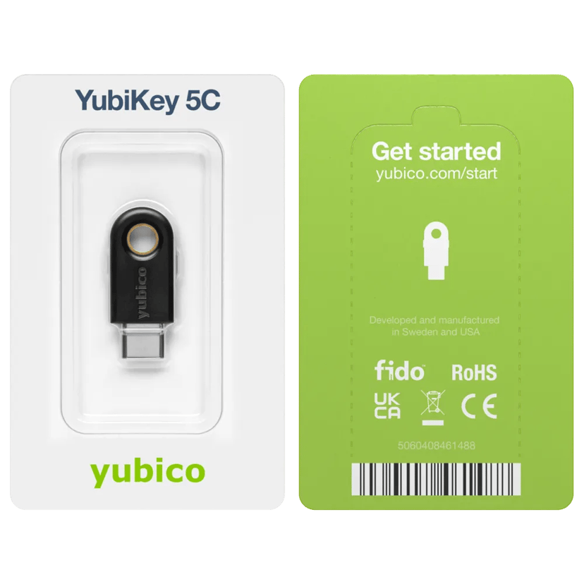 Yubico Yubikey 5C (USB-C) 50-Pack (8880001027)