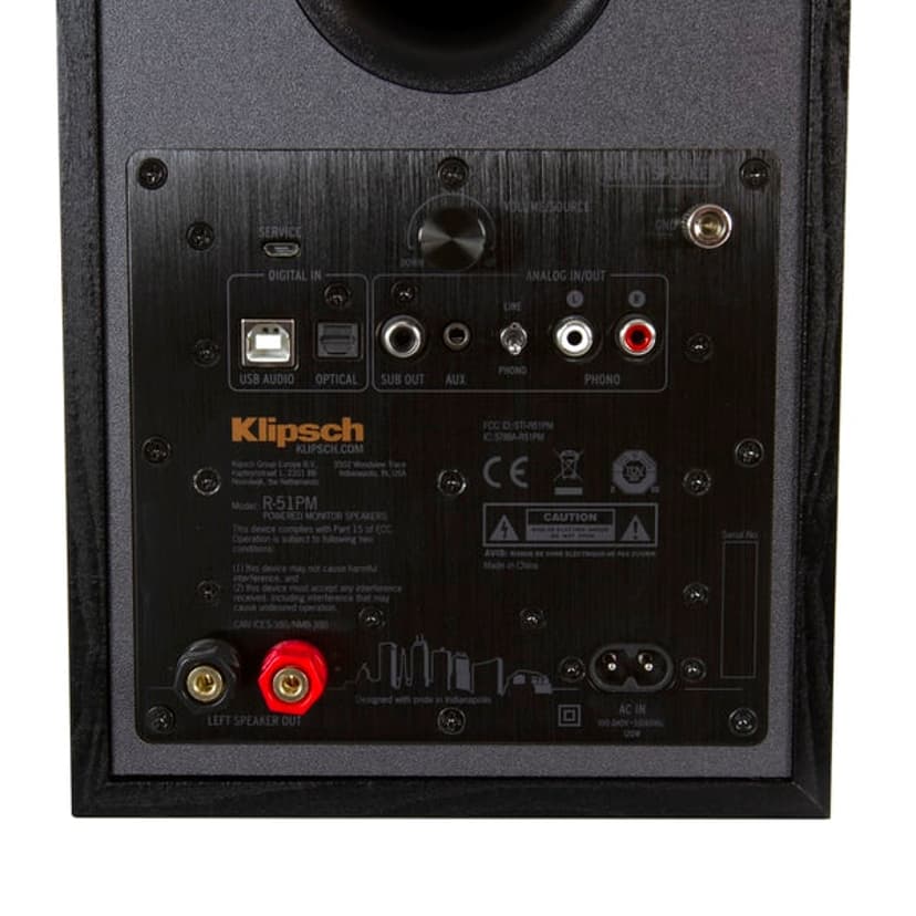 Klipsch Reference Series R-41PM Sort, Kopper (1066253)