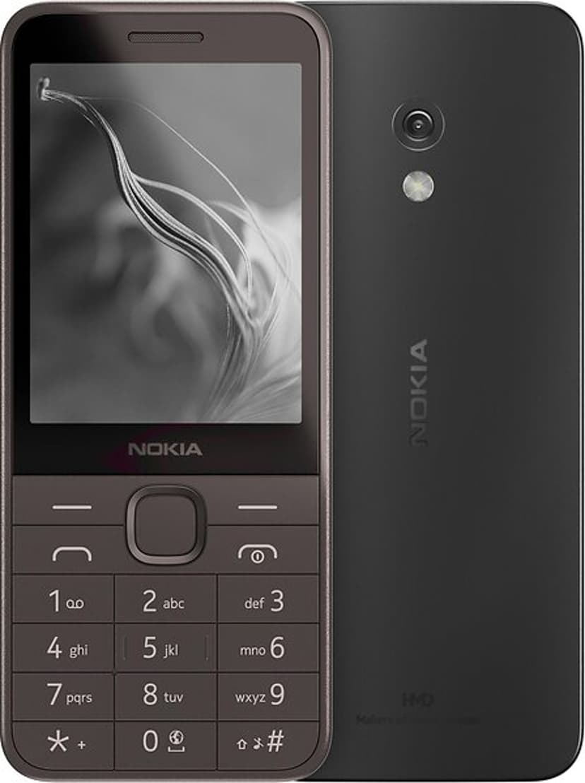 Nokia 235 4G (2024) Sort (1GF026GPA2L16)