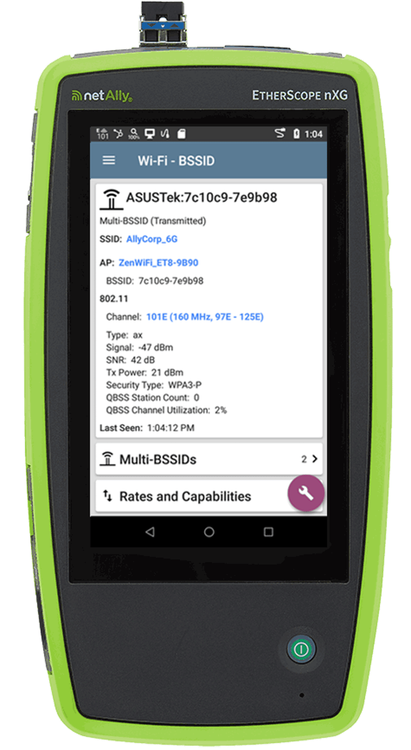 Netally Etherscope NXG EXG-300 Portable Network Expert (EXG-300E)