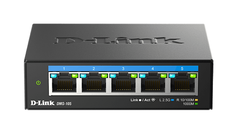 D-Link DMS-105/E 5-Port 2.5GE Switch (DMS-105/E)
