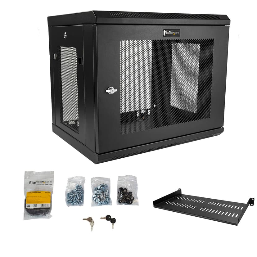 Startech 9U Wall-Mount Server Rack Cabinet (RK9WALM)