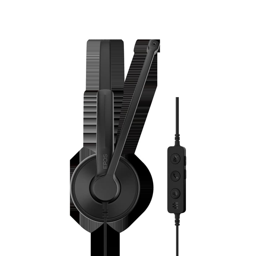 EPOS IMPACT 100 USB Type-C / USB Type-A Sort (1001421)