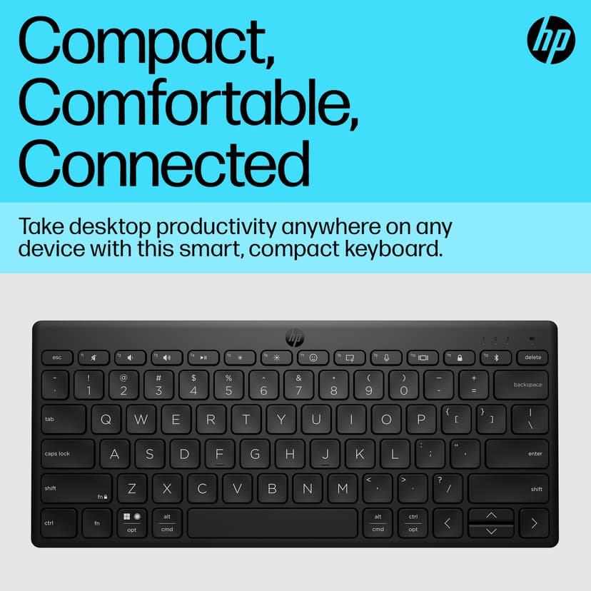 HP 355 Compact -monilaite-Bluetooth-näppäimistö Langaton (692S9AA#UUW)