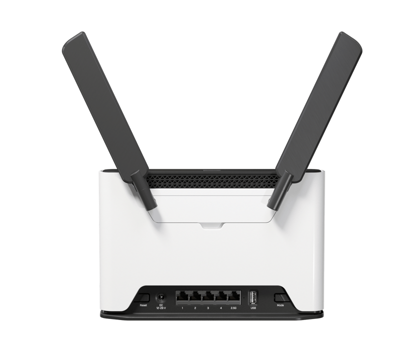 Mikrotik Chateau 5G R17 ax trådlös router Gigabit Ethernet Dual-band (2 ...
