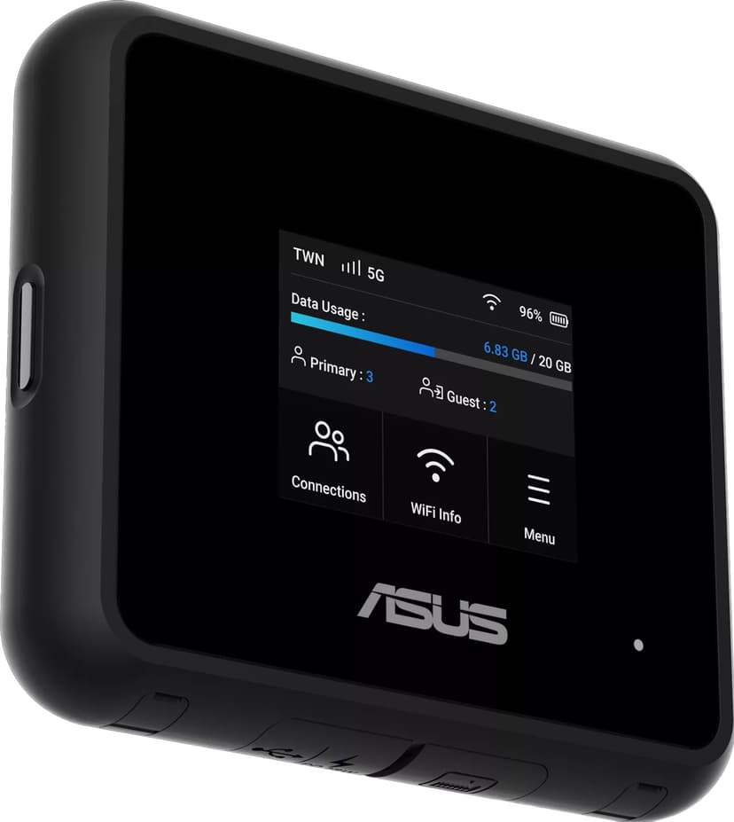 ASUS 5G And WiFi 7 Mobile Hotspot & Travel Router (90IG09K0-MU2R00)