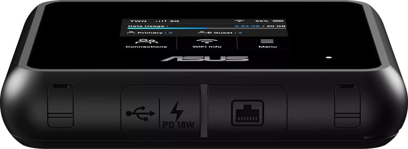 ASUS 5G And WiFi 7 Mobile Hotspot & Travel Router (90IG09K0-MU2R00)