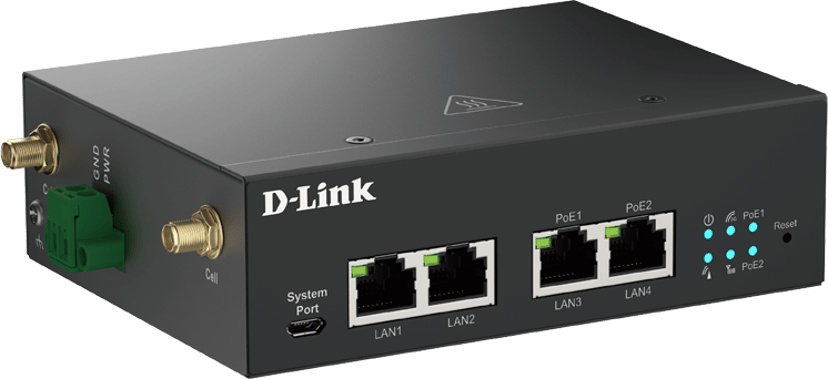 D-Link 5G M2M VPN PoE+ Industrial Router (DWM-314-GP/E)