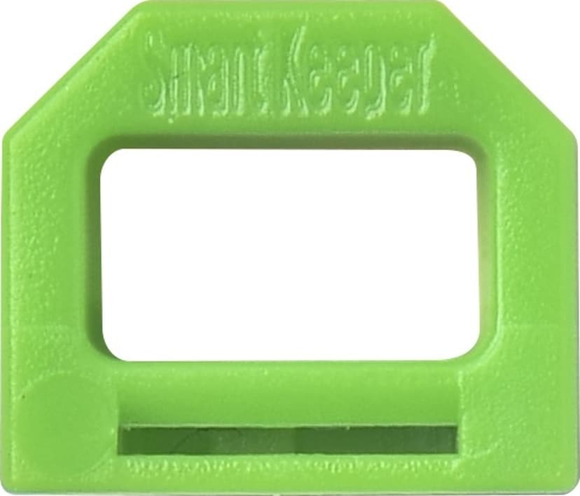 Direktronik Smartkeeper USB-B Port Blocker, 1 avain / 4 lukkoa, vihreä ...