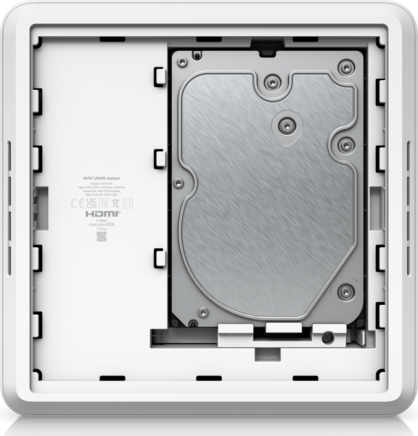 Ubiquiti UniFi Protect UNVR Instant + 4x G5 Turret Ultra + 1TB HDD ...