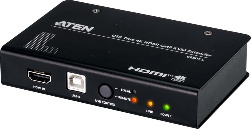 Aten USB True 4K HDMI Cat 6 KVM Extender (CE801)
