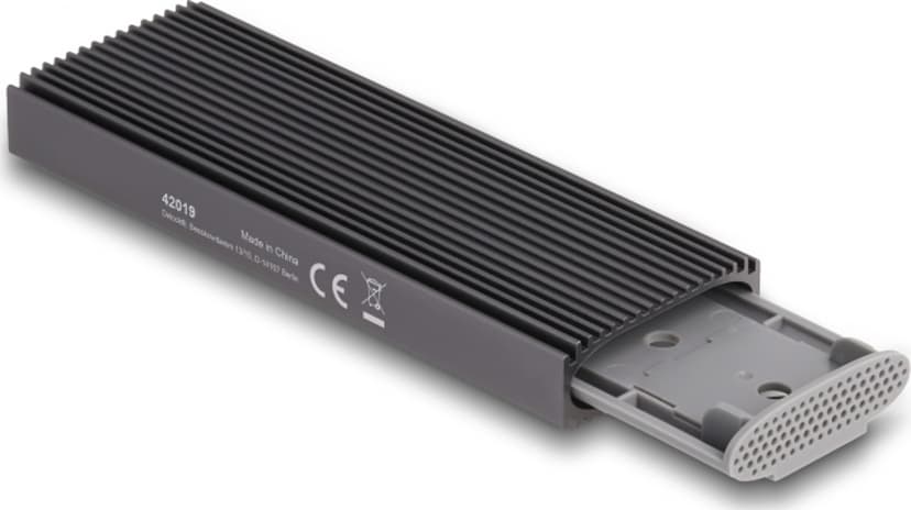 Delock External USB-C Combo Enclosure for M.2 NVMe PCIe or SATA SSD (42019)
