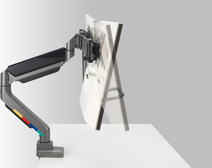 Kensington SmartFit Dual Monitor Arm with Crossbar and Handle (K58272WW)