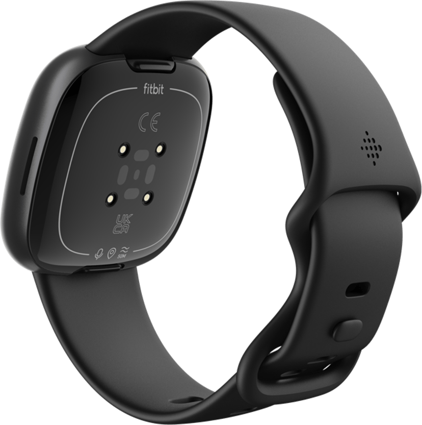Fitbit Versa 4 Black/Graphite - (Fyndvara klass 2) (FB523BKBK)