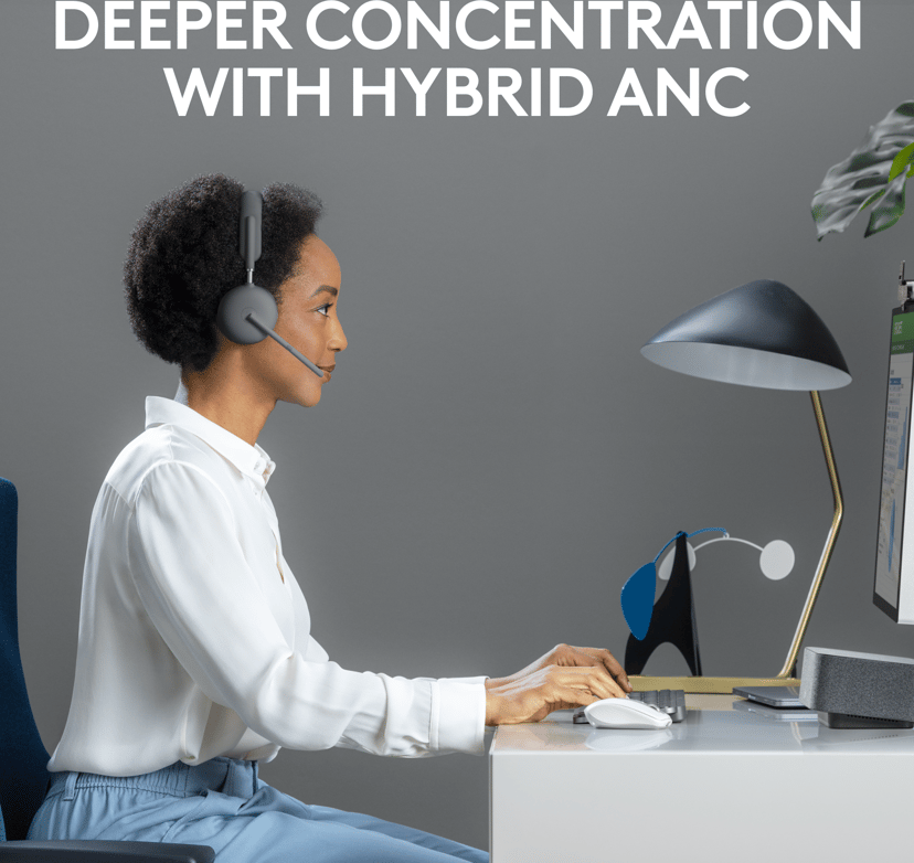 Logitech Zone Wireless 2 - (Fyndvara klass 2) USB-C UC Grafit (981-001311)