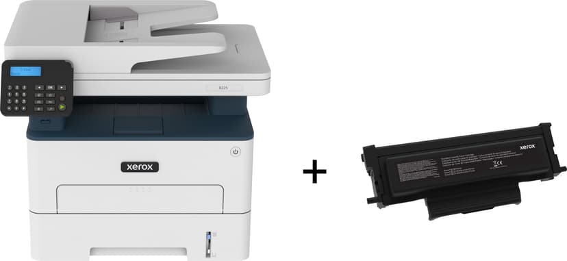 Xerox B225 A4 MFP + Extra Toner (1200 pages) (5020077382)