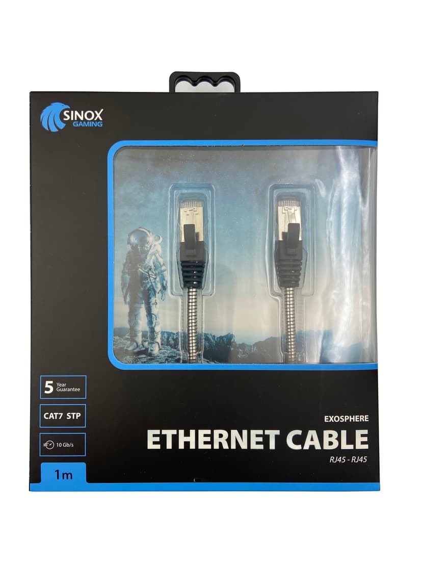 Sinox SXG7871 verkkokaapeli Terästä 1 m Cat7 S/UTP (STP) RJ-45 Cat 7 1m ...