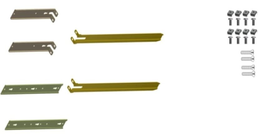 Nvidia SN2100 Rack Installation Kit (Short) (930-9NRKT-00JG-000)