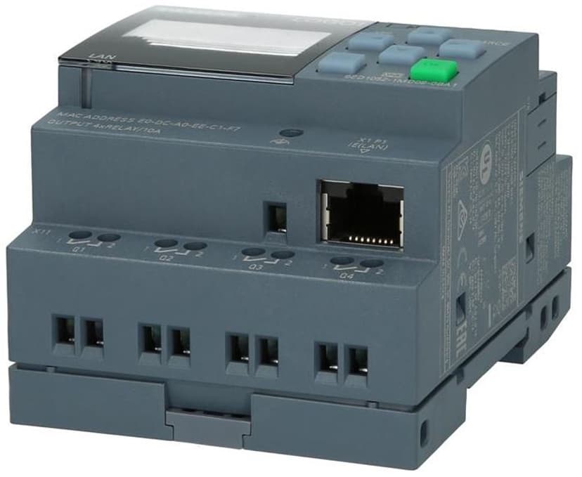 Siemens LOGO! Ethernet PLC CPU 230V (6ED1052-1FB08-0BA1)